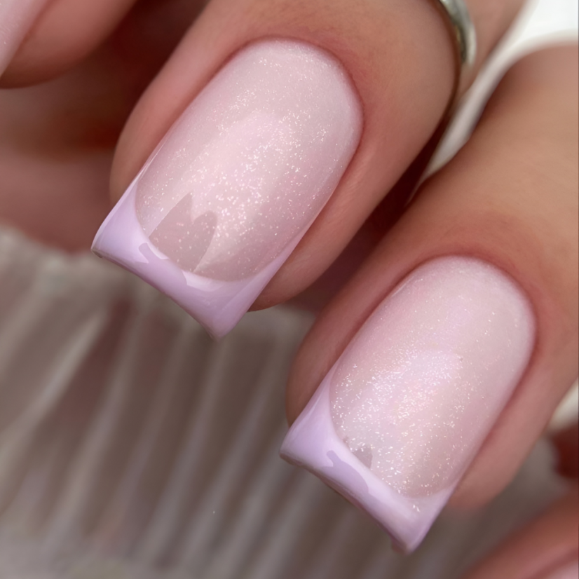 COSMONAIL French Base Glitter 024 - Crystal Rose, 8 ml :: bafishop